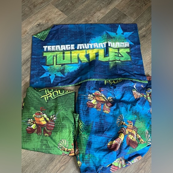 Nickelodeon | Bedding | Teenage Mutant Ninja Turtles Full Bedsheet Set ...